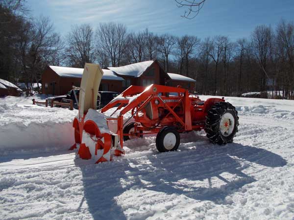 Tractor Snowplowing Tips