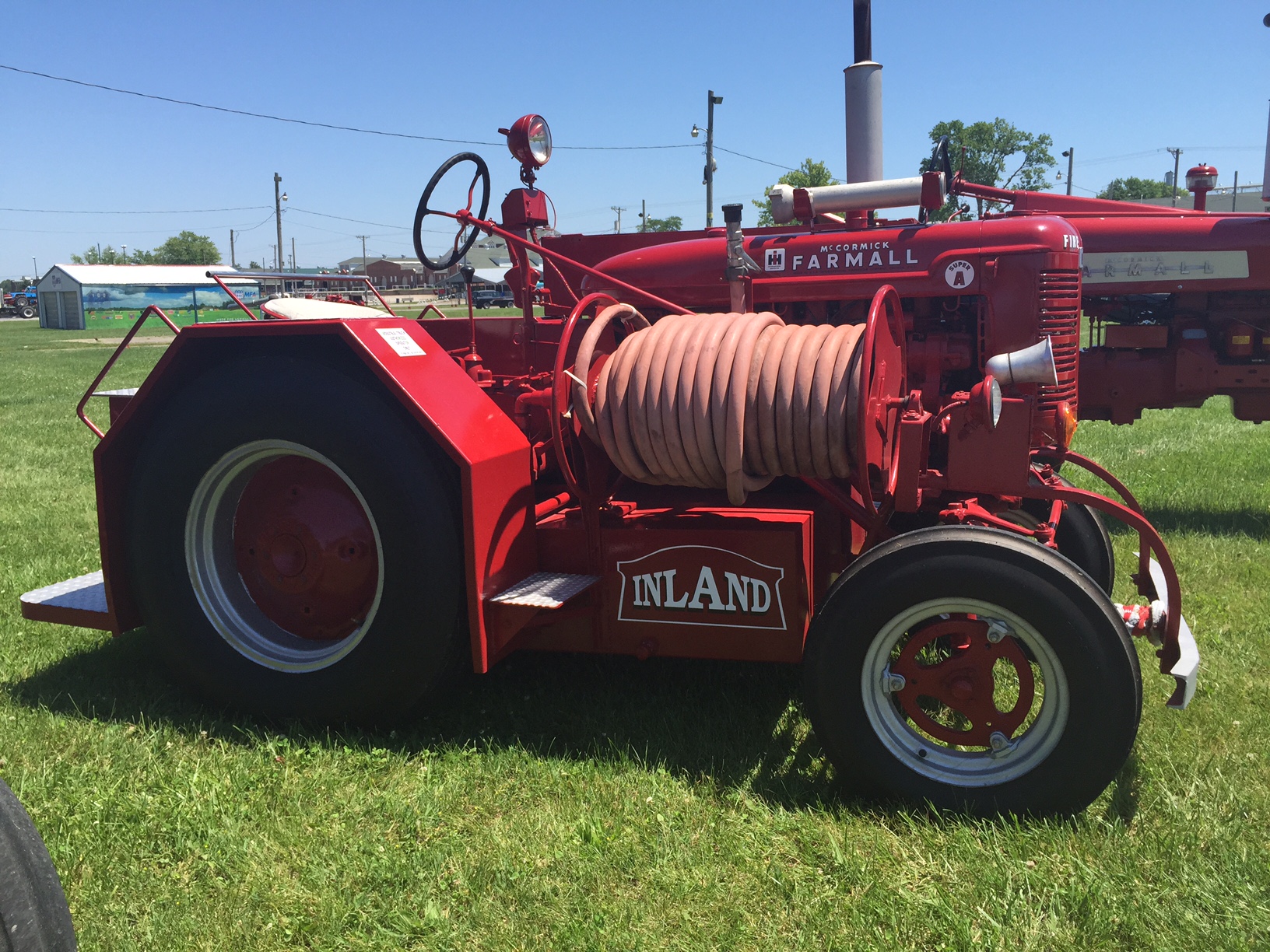 Fire Truck...or...Tractor! Farmall Super A