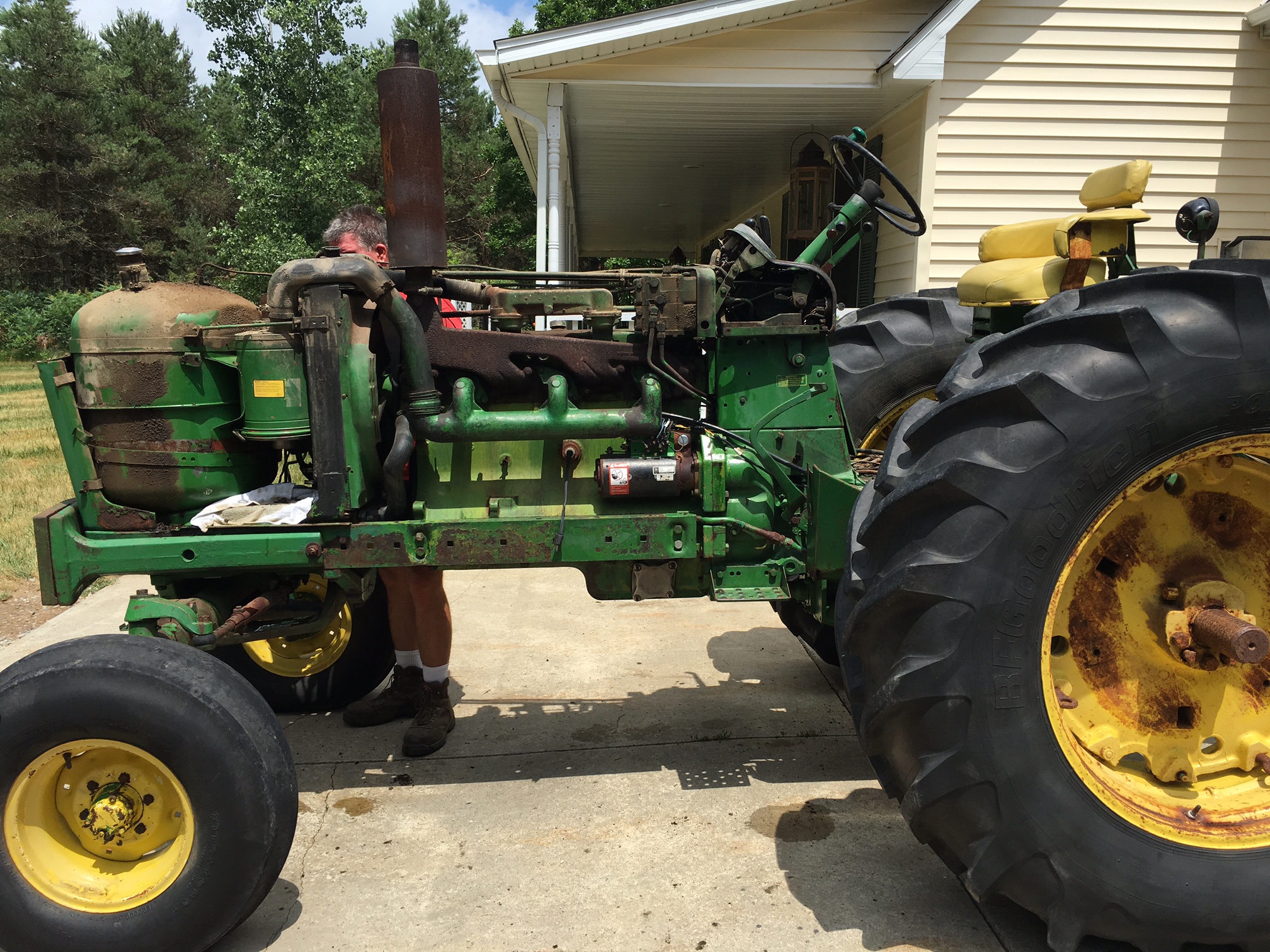 Retirement Gift: JD 4020 Diesel