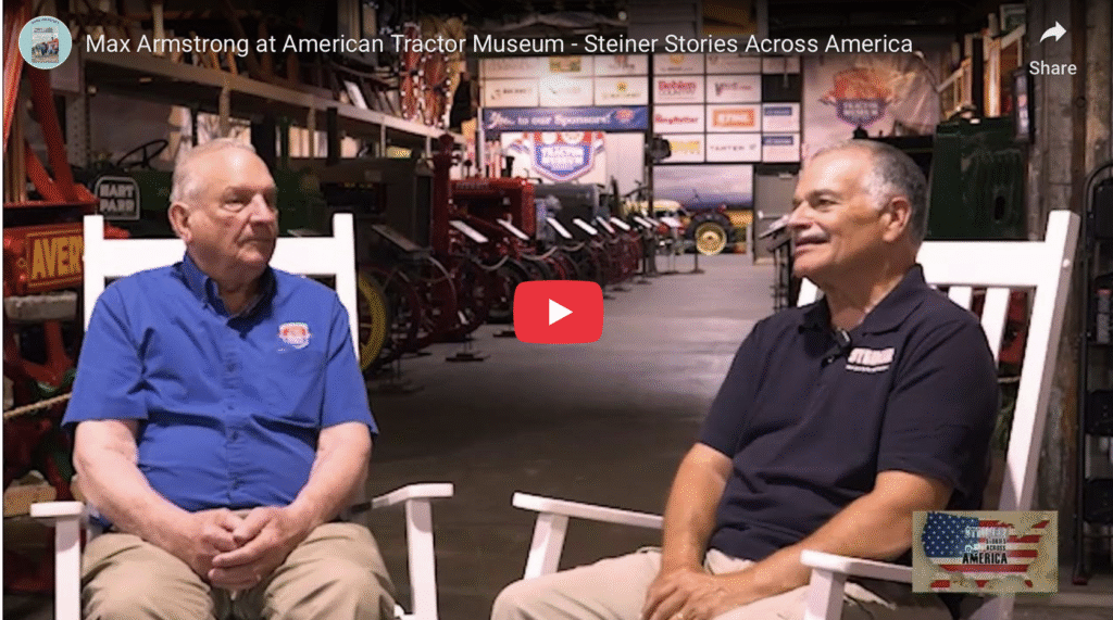Max Armstrong sits down with Kenny Buchheit of American Tractor Museum
